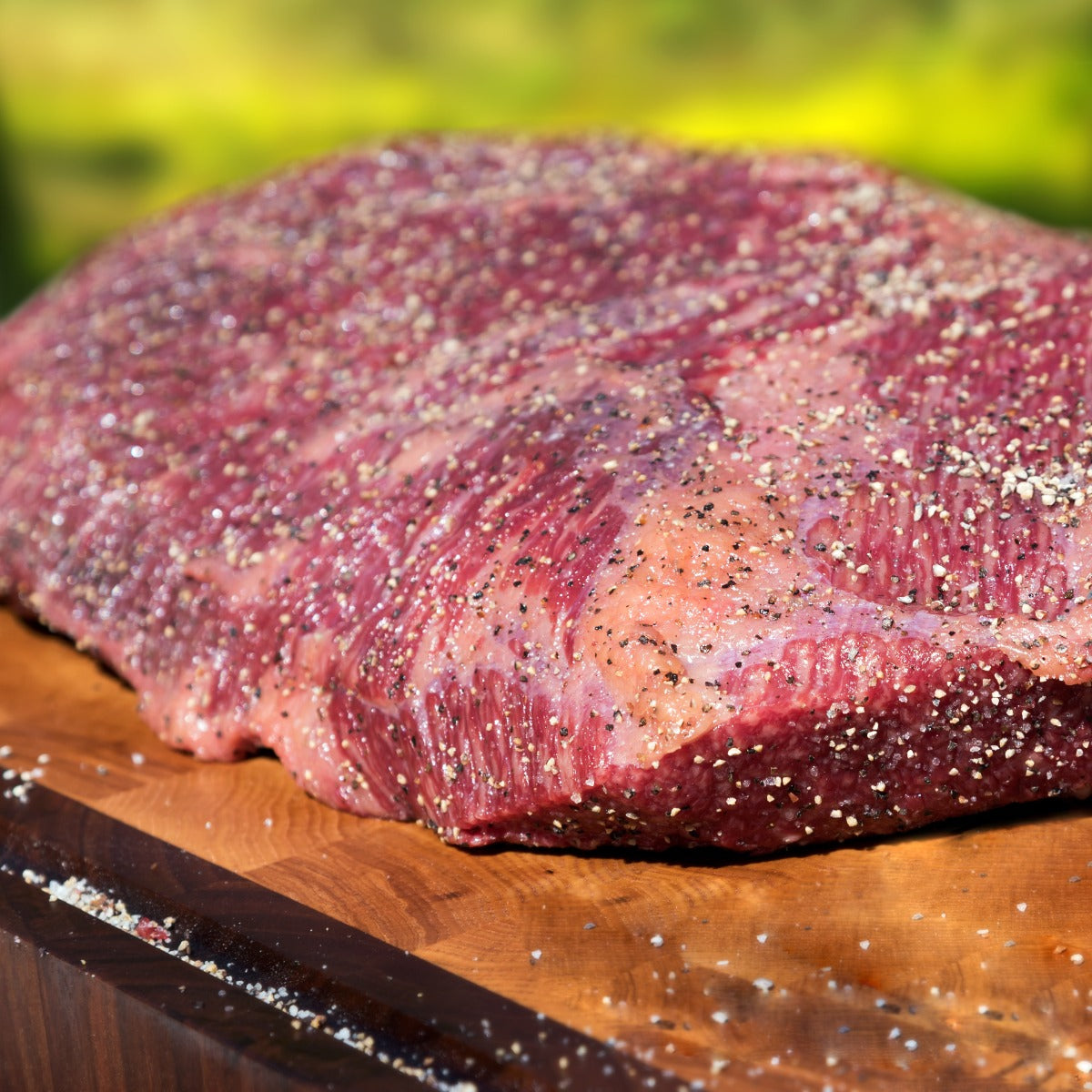 Bison Brisket. Smoking Bison Meat. Bison BBQ. Heritage Bison Ranches.